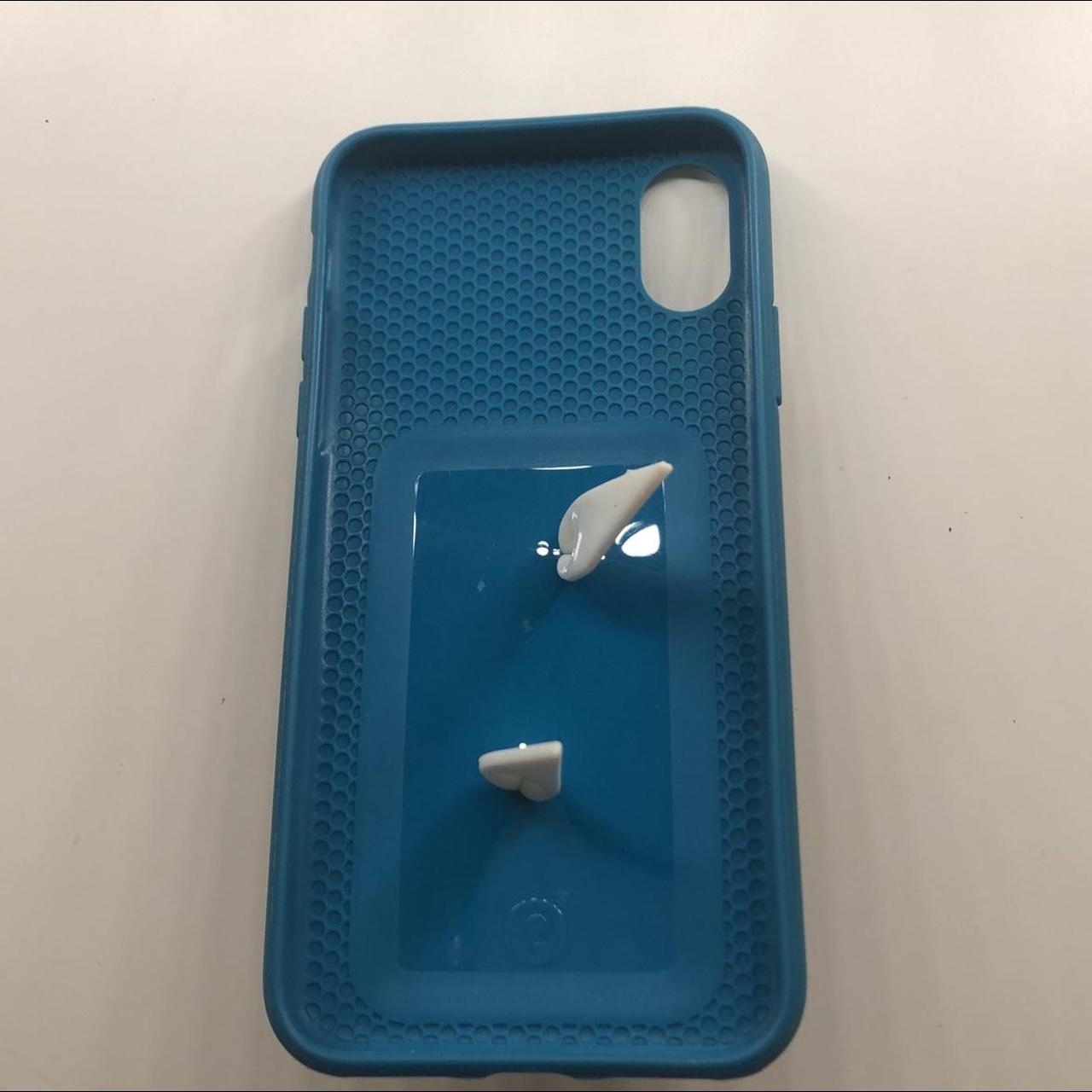 blue marble loopy case iphone x super convenient and... - Depop