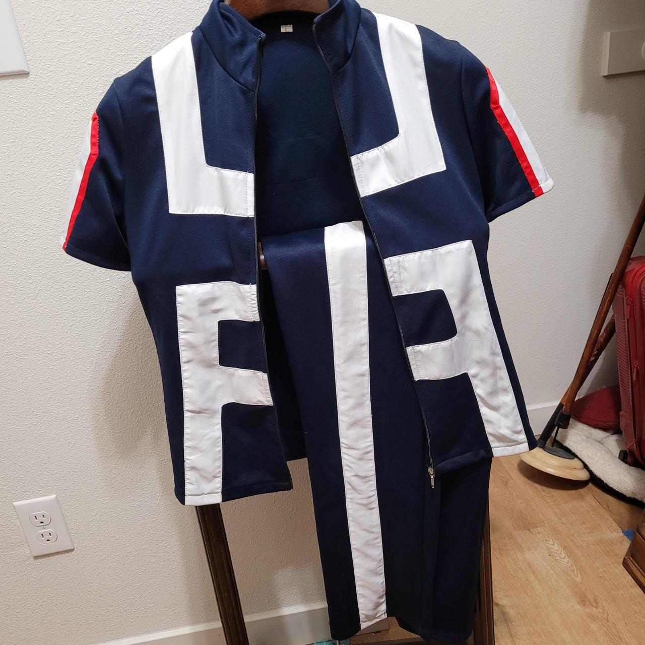 size L bnha/mha gym uniform, includes pants and... | Depop