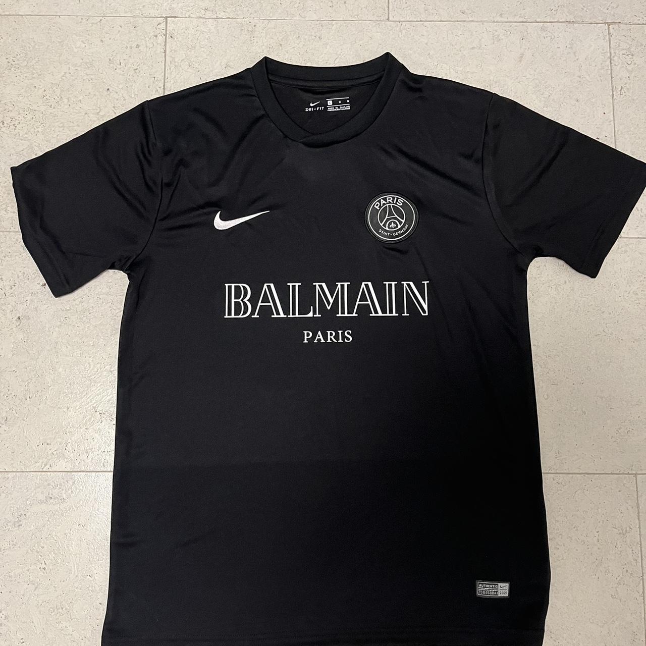 Nike PSG x Balmain Trikot - Depop