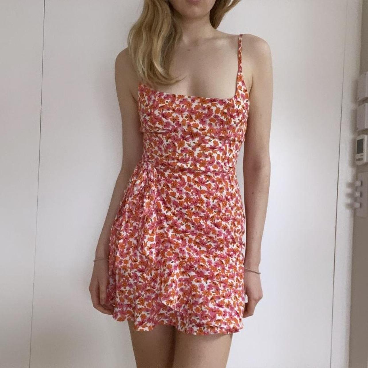 Cutest floral Princess Polly dress! Not sure I want... - Depop