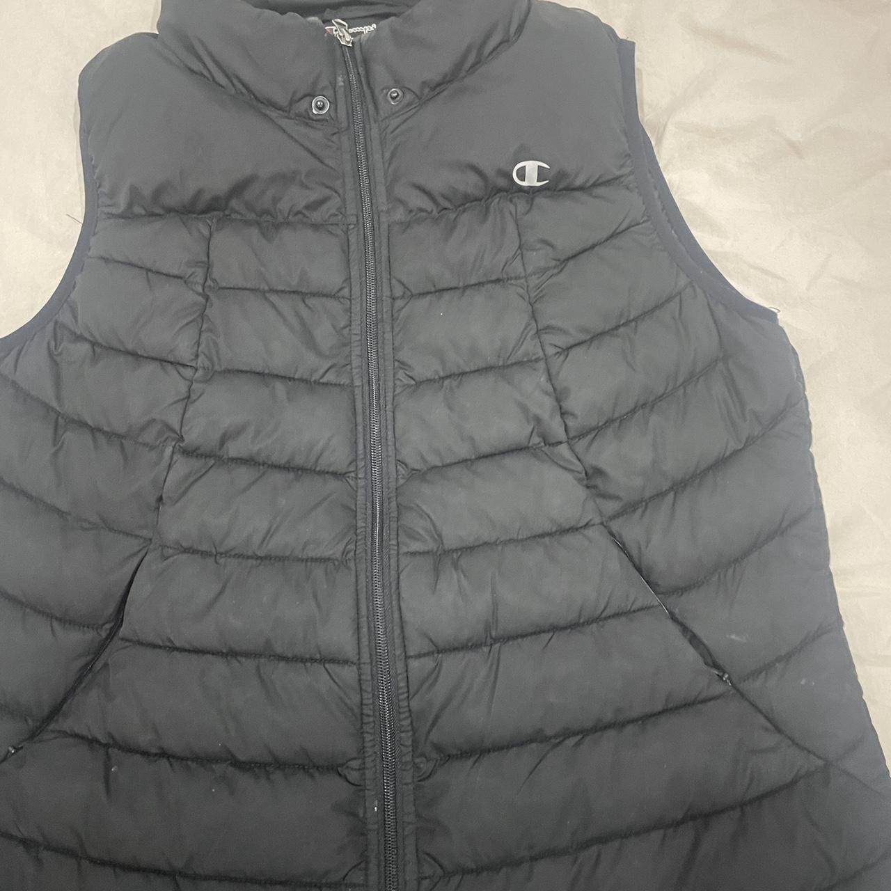 champion vest - stained by sunscreen however an... - Depop