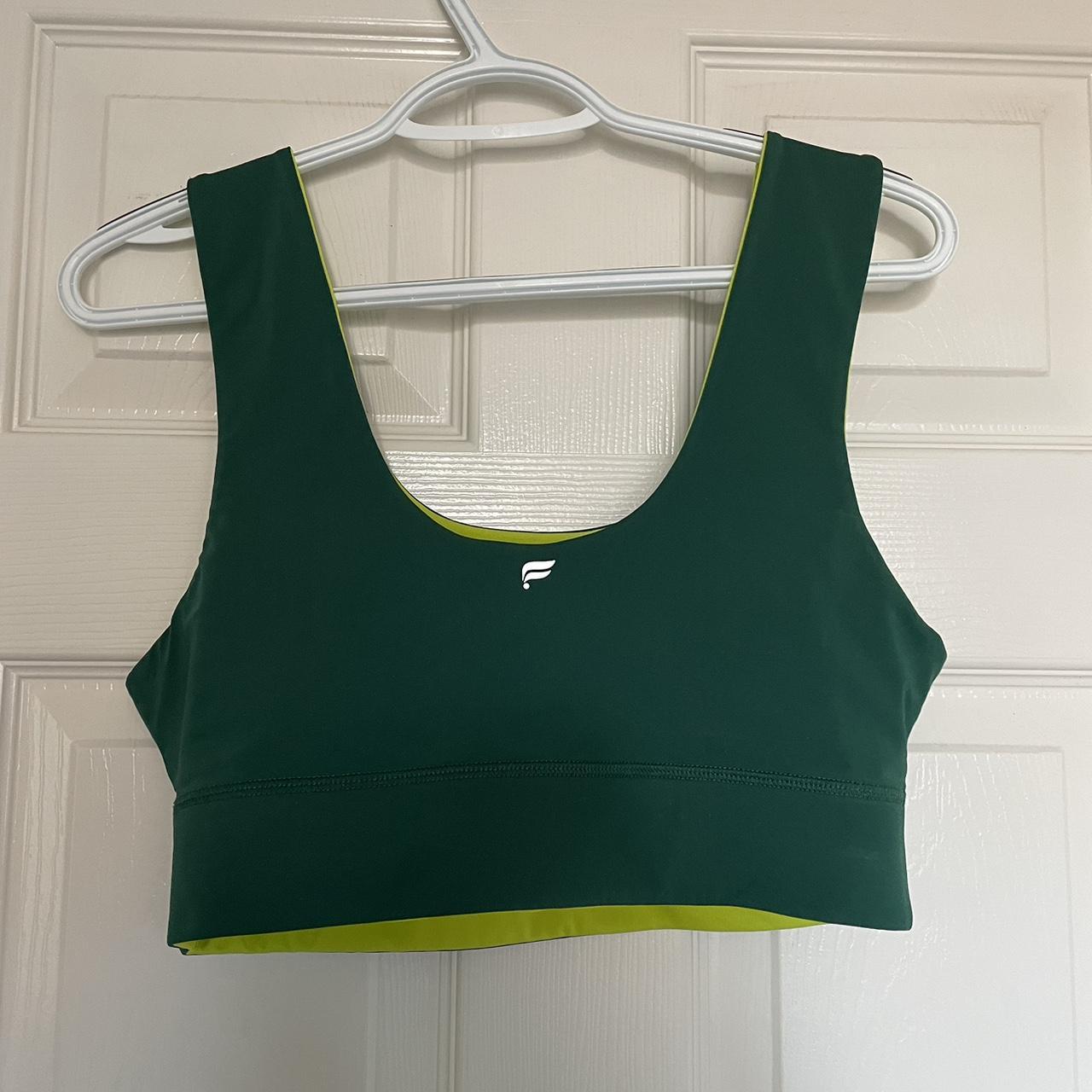 Fabletics reversible sports bra size medium... - Depop