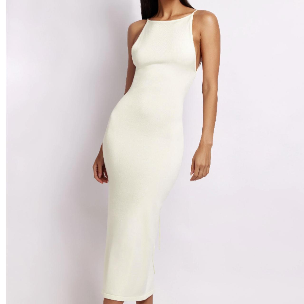 Meshki midi white dress. Never worn. Size: M Has a... - Depop