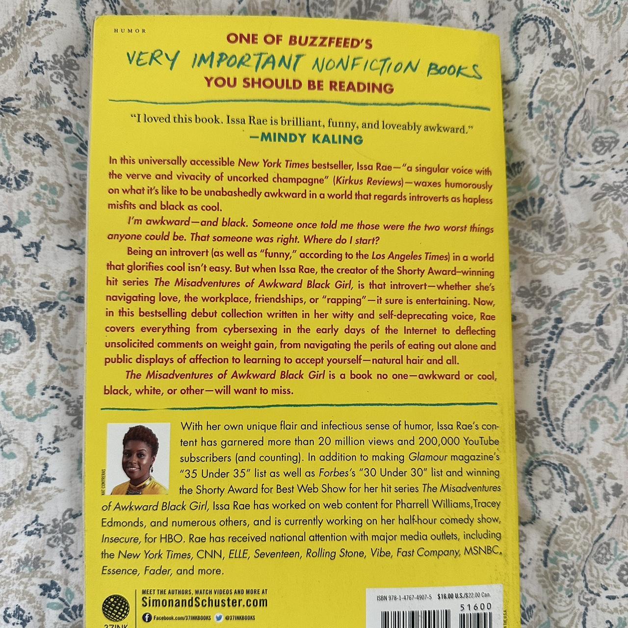 The Misadventures of Awkward Black Girl by Issa Rae... - Depop