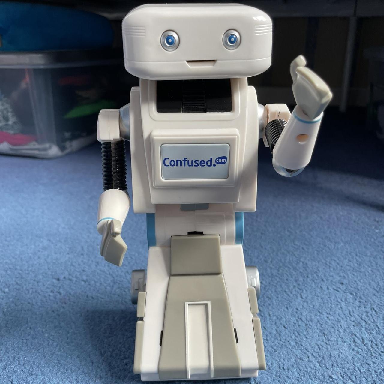 Bri4n Brian Confused.com Robot From their car... - Depop