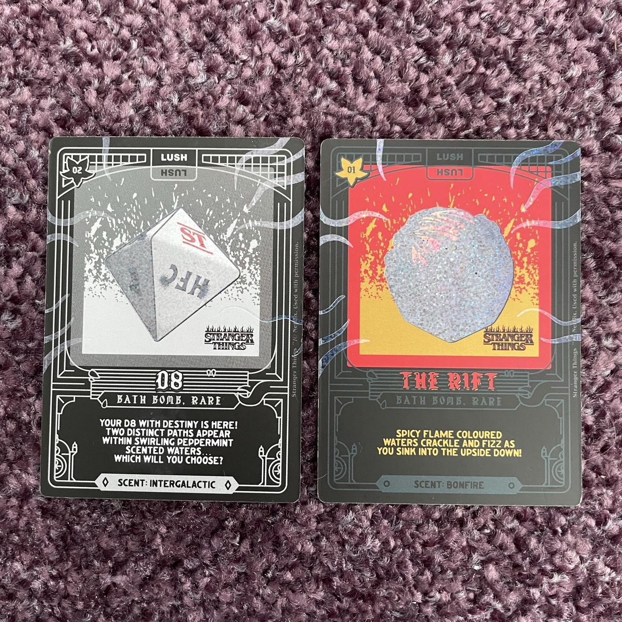 Lush Stranger Things Exclusive Cards. Rare. Limited... - Depop