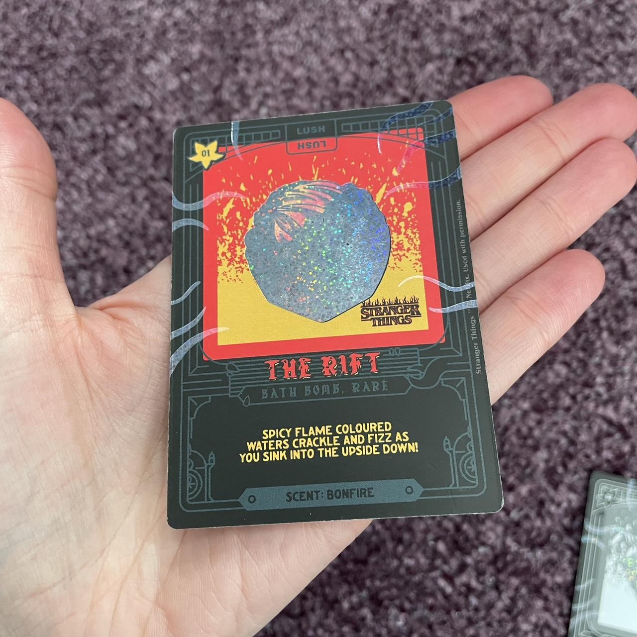 Lush Stranger Things Exclusive Cards. Rare. Limited... - Depop
