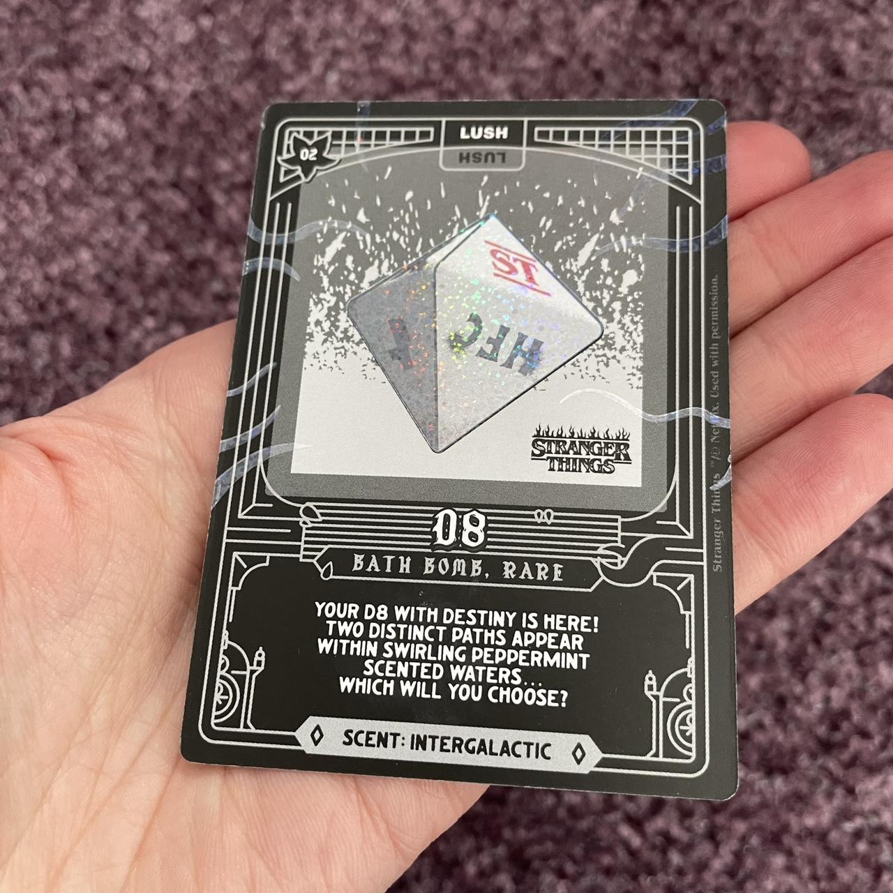 Lush Stranger Things Exclusive Cards. Rare. Limited... - Depop