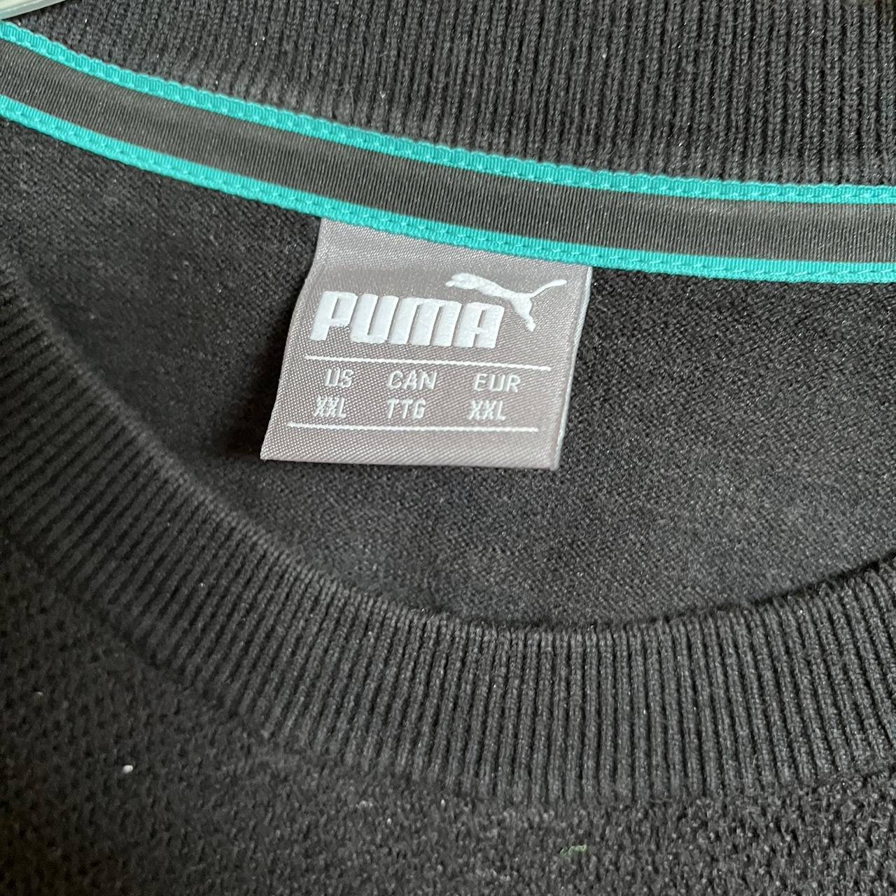 Puma Men's Black Jumper | Depop