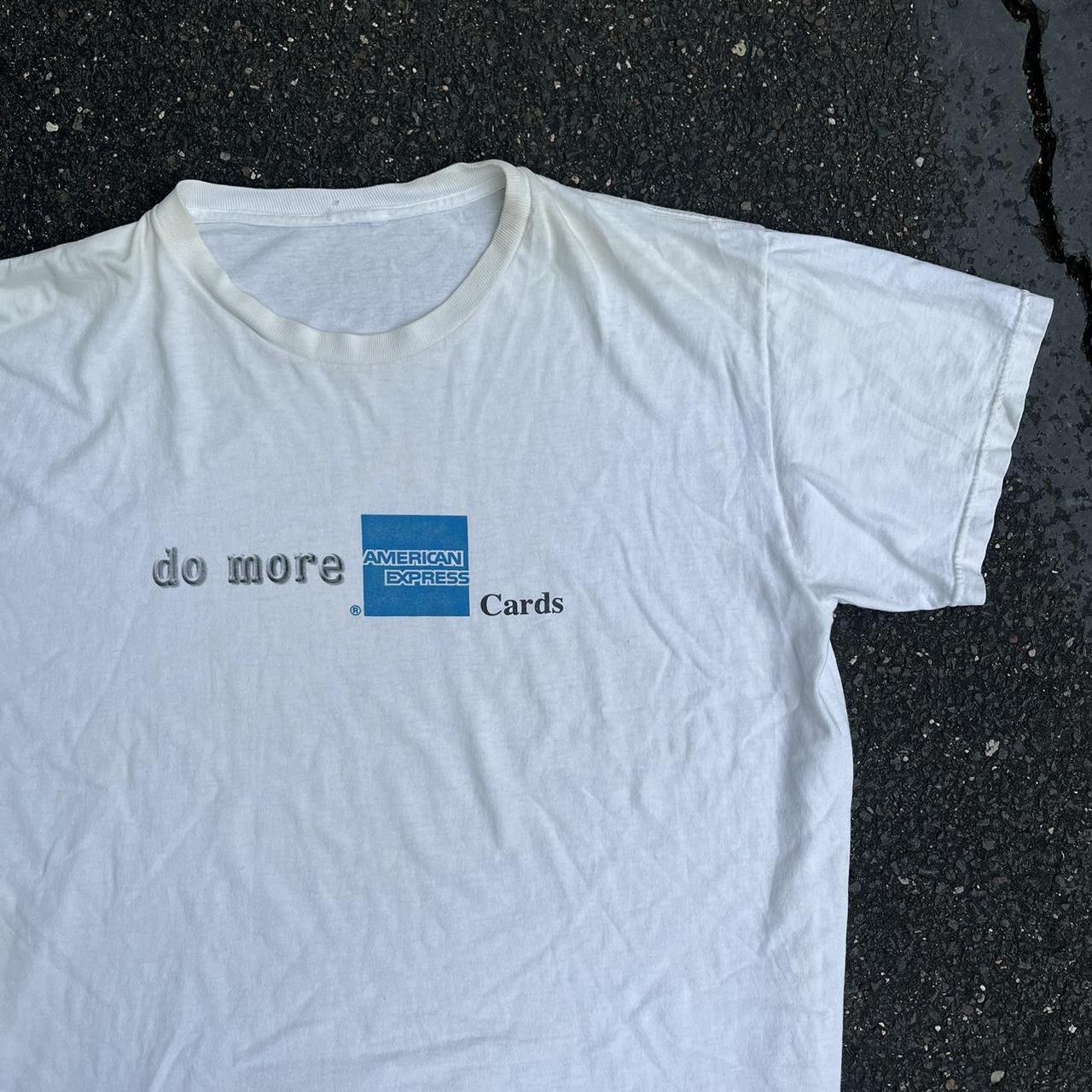 Vintage 1990s American Express Credit Card Shirt.... - Depop