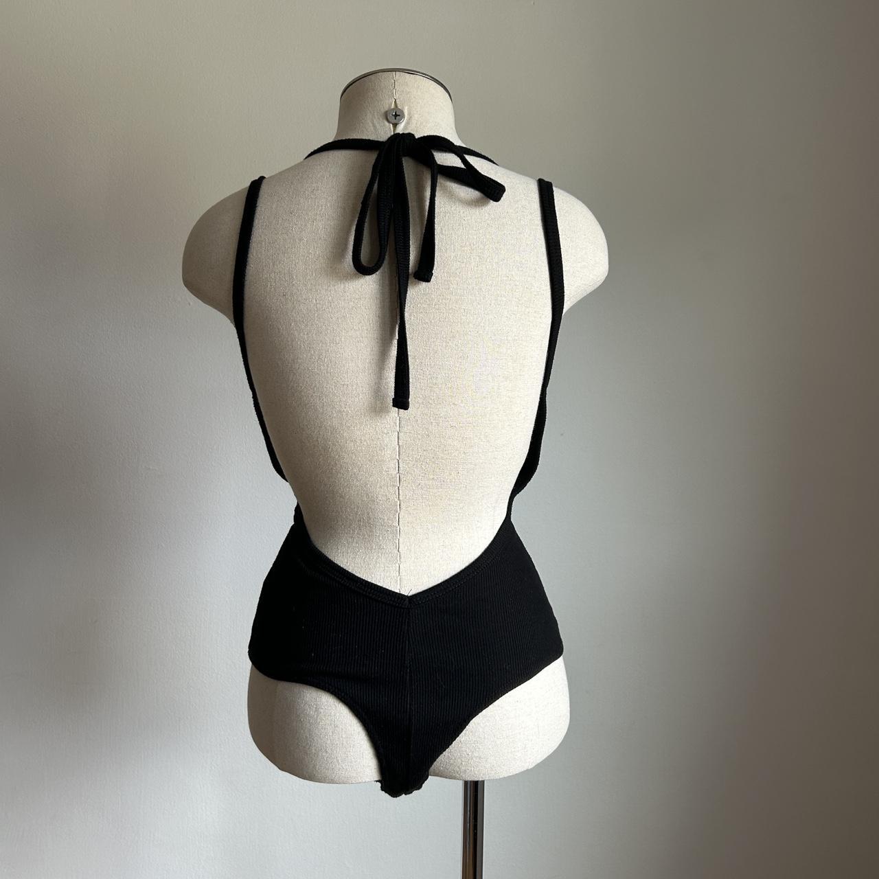Black #backless bodysuit - Depop