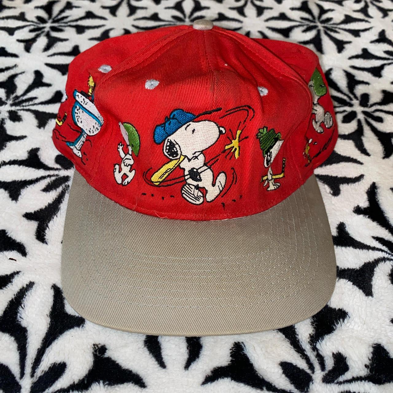 Vintage Snoopy Peanuts Hat •Size: One size fits... - Depop