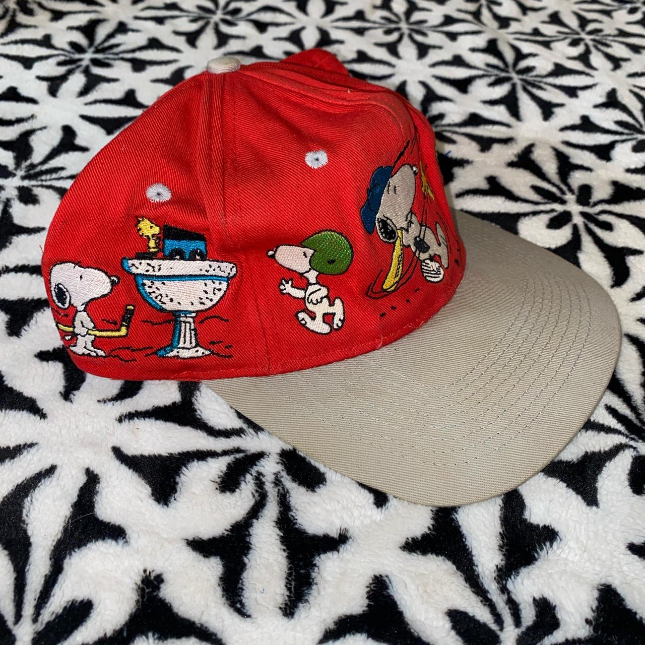 Vintage Snoopy Peanuts Hat •Size: One size fits... - Depop
