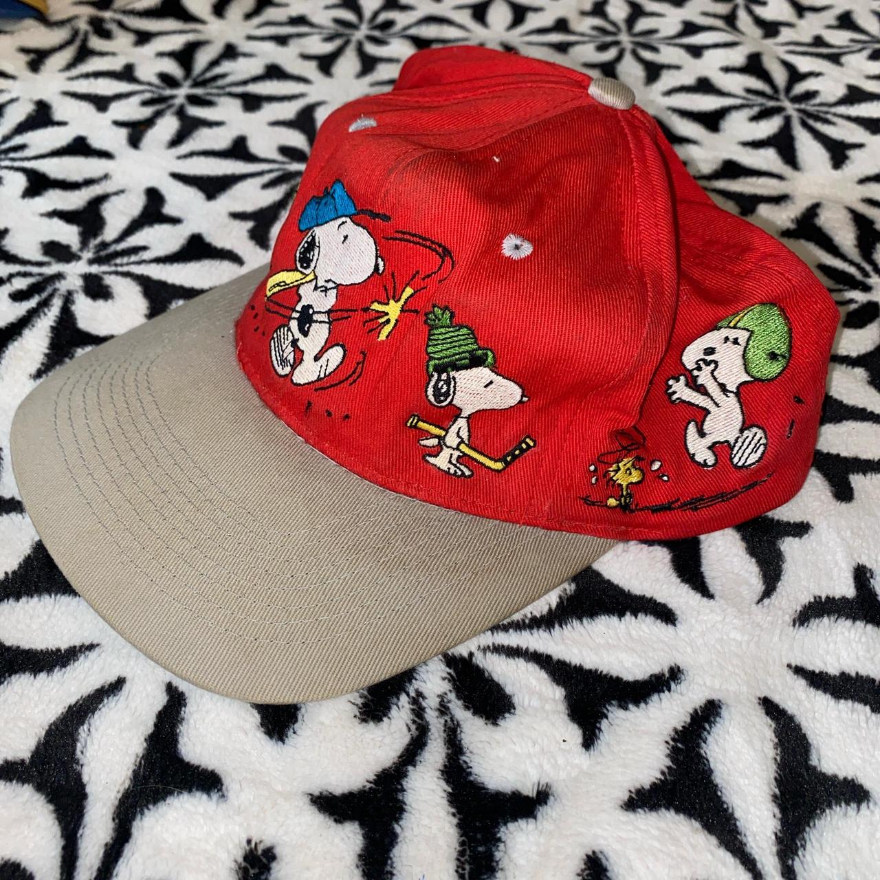 Vintage Snoopy Peanuts Hat •Size: One size fits... - Depop