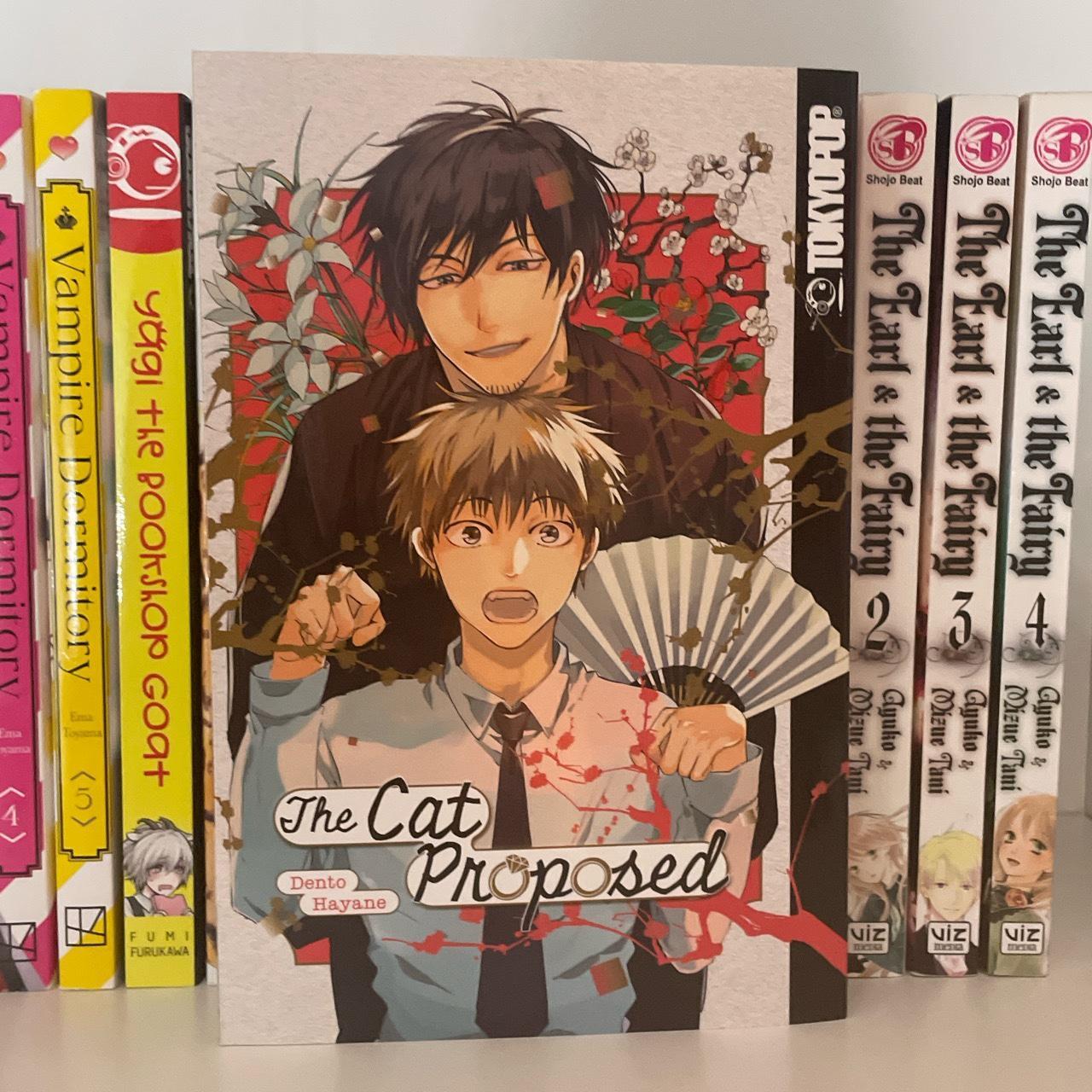 The cat proposed manga🐈💍 -vol 1 ‼️Depop pay... - Depop