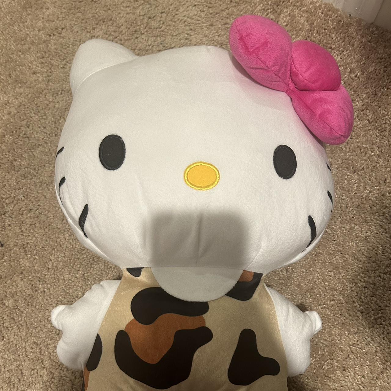 new cute cheetah hello kitty plushie. - Depop