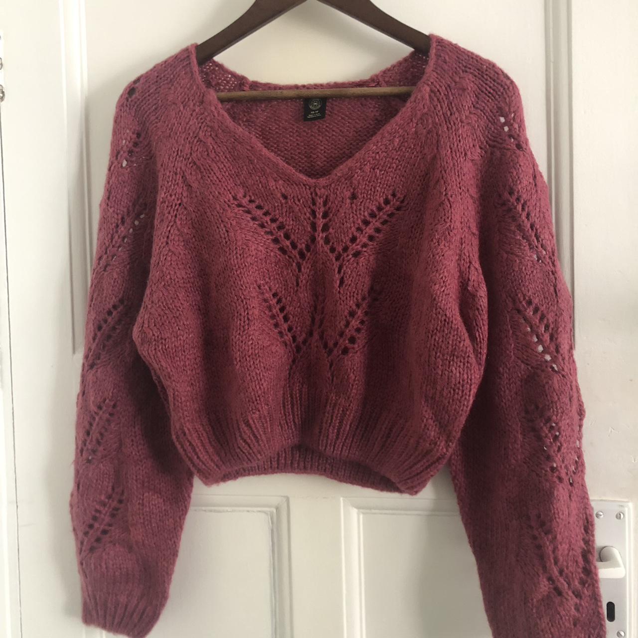 Pointelle red jumper from Urban Outfitters. Never worn. | Depop