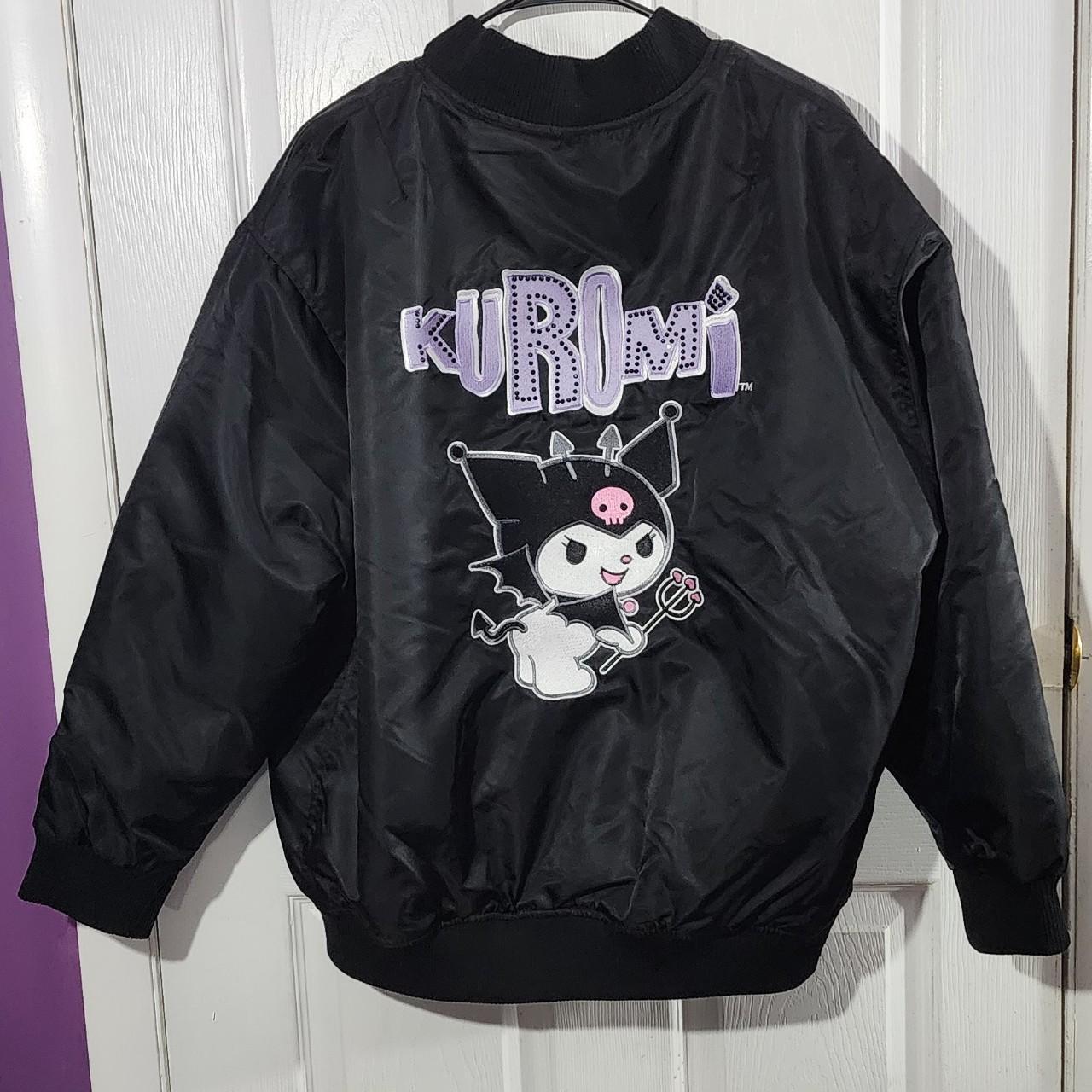 Kuromi Patch Bomber Jacket Friends x Forever 21... | Depop