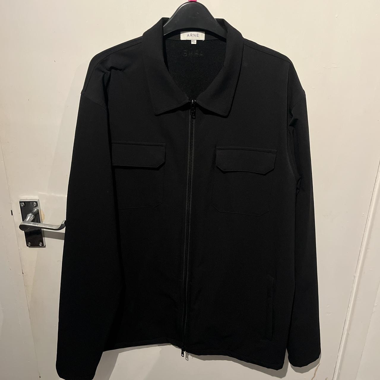 ARNE Cargo Jacket Black Size XL Rrp £55 (sold... - Depop