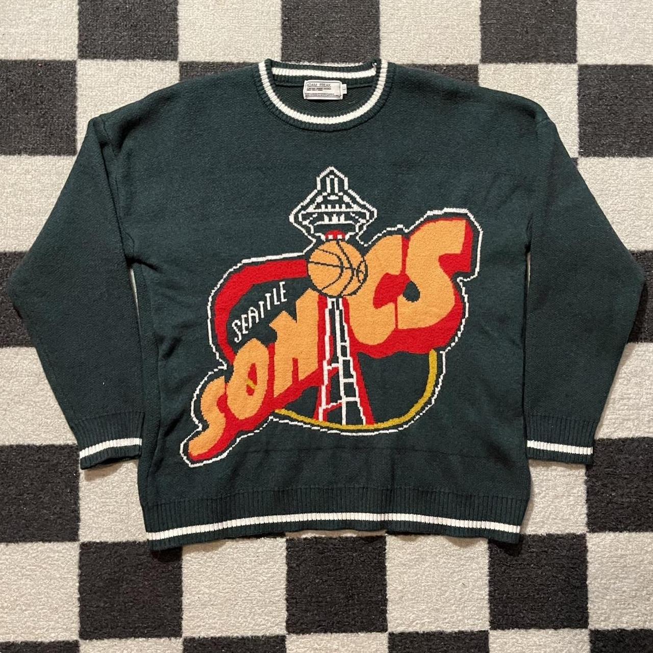 Vintage Adam freak Seattle sonics basketball... - Depop