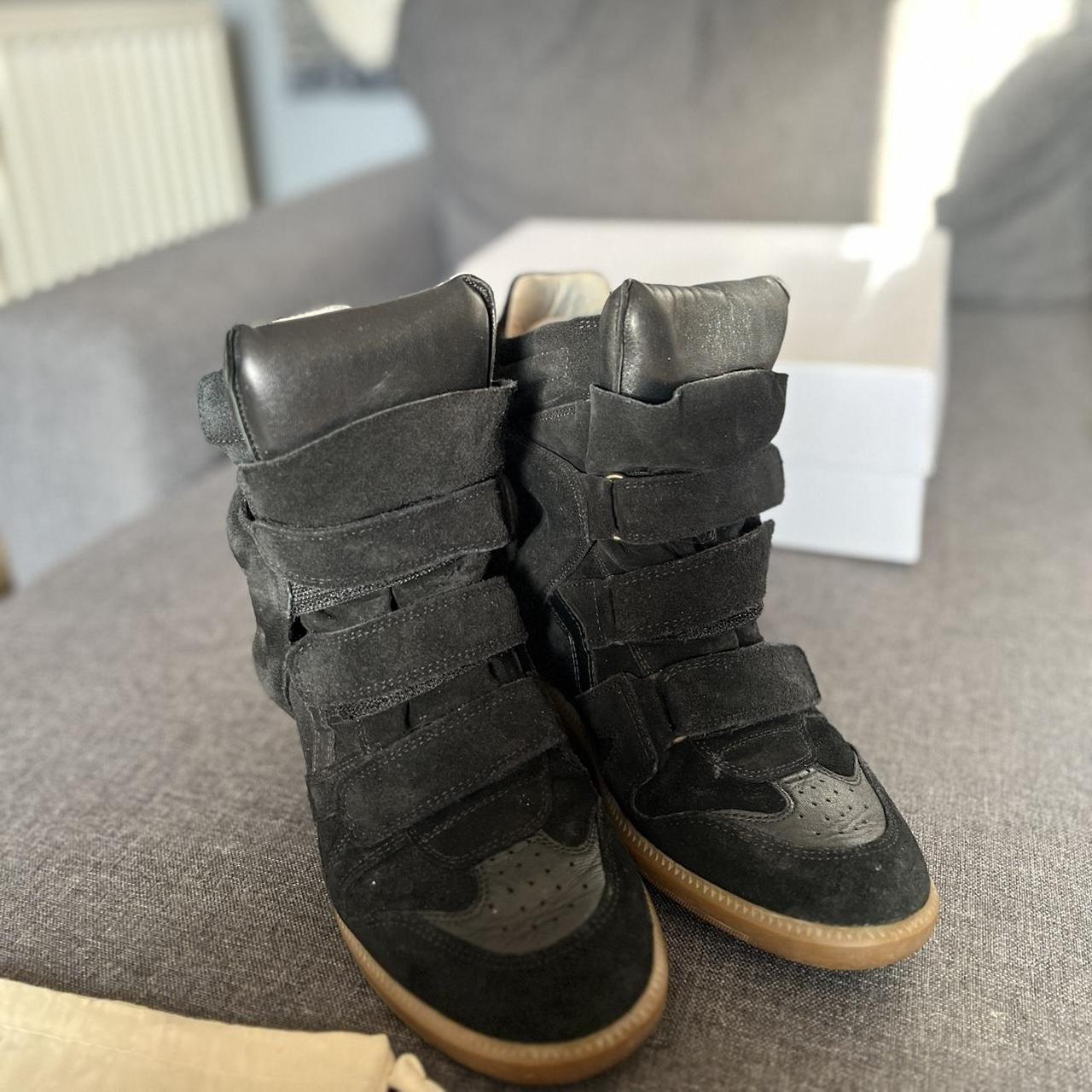 Authentic Isabel Marant bekett trainers Size UK... - Depop