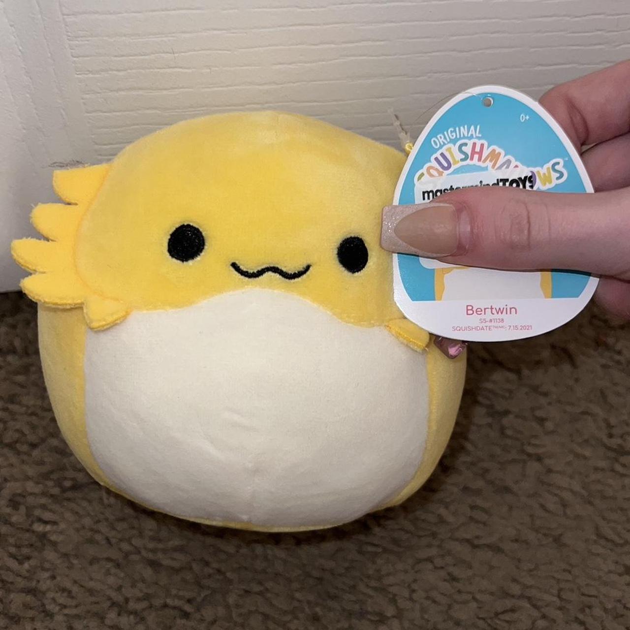 5” bertwin the axolotl squishmallow for sell or trade - Depop