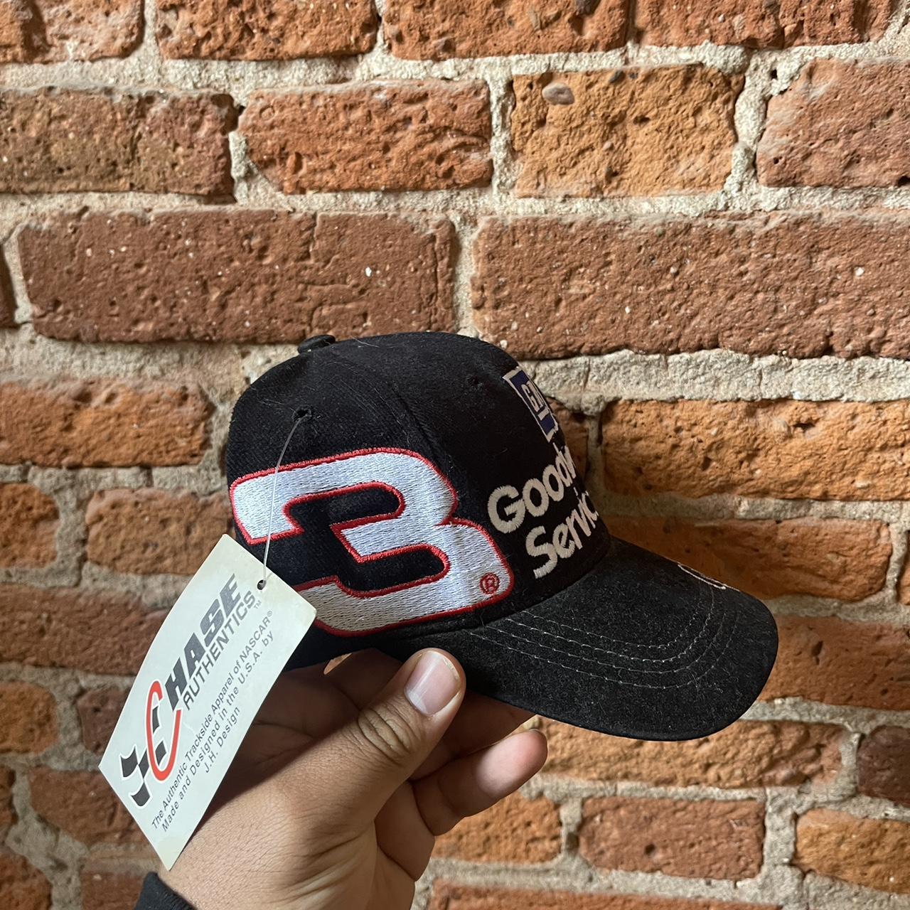 Dale Earnhardt cap brand new with leather bottom.... - Depop