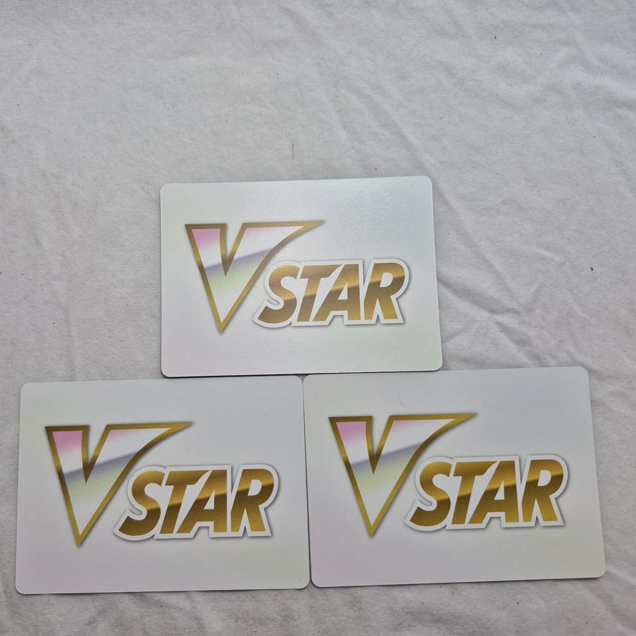 X3 Vstar White Card Bundle. All 3 sleeved and in... - Depop