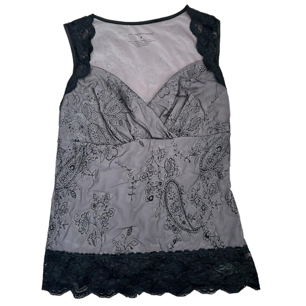 Y2K milk made top with Lace and bedazzled top -... - Depop