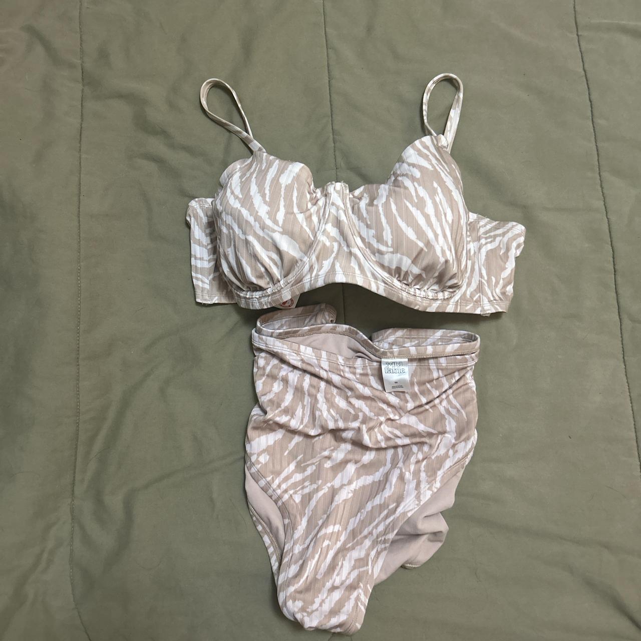 wild fable brand zebra print two piece plus size... | Depop