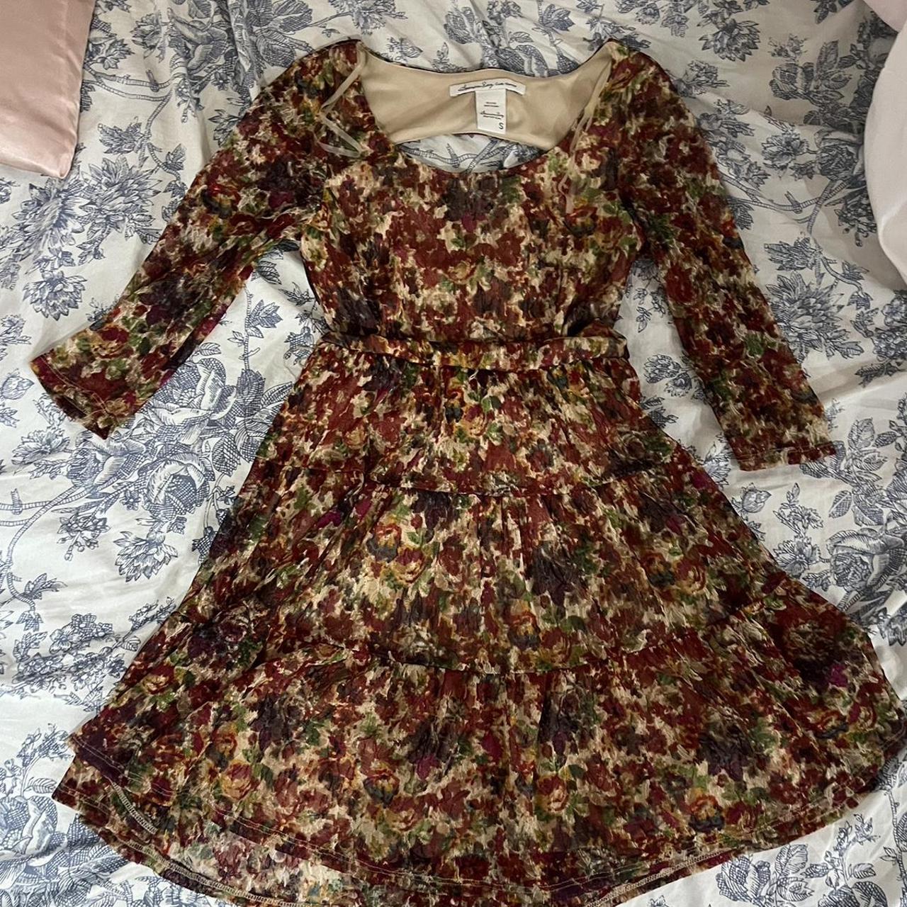 adorable 90s mini dress from american rag cie!... - Depop