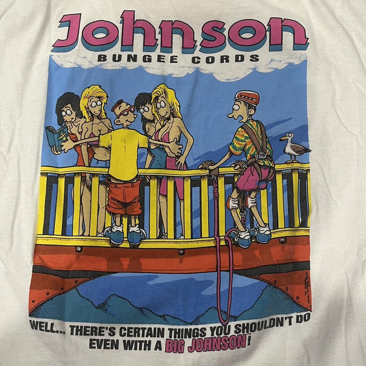 Oneita Men's Blue and Pink T-shirt | Depop