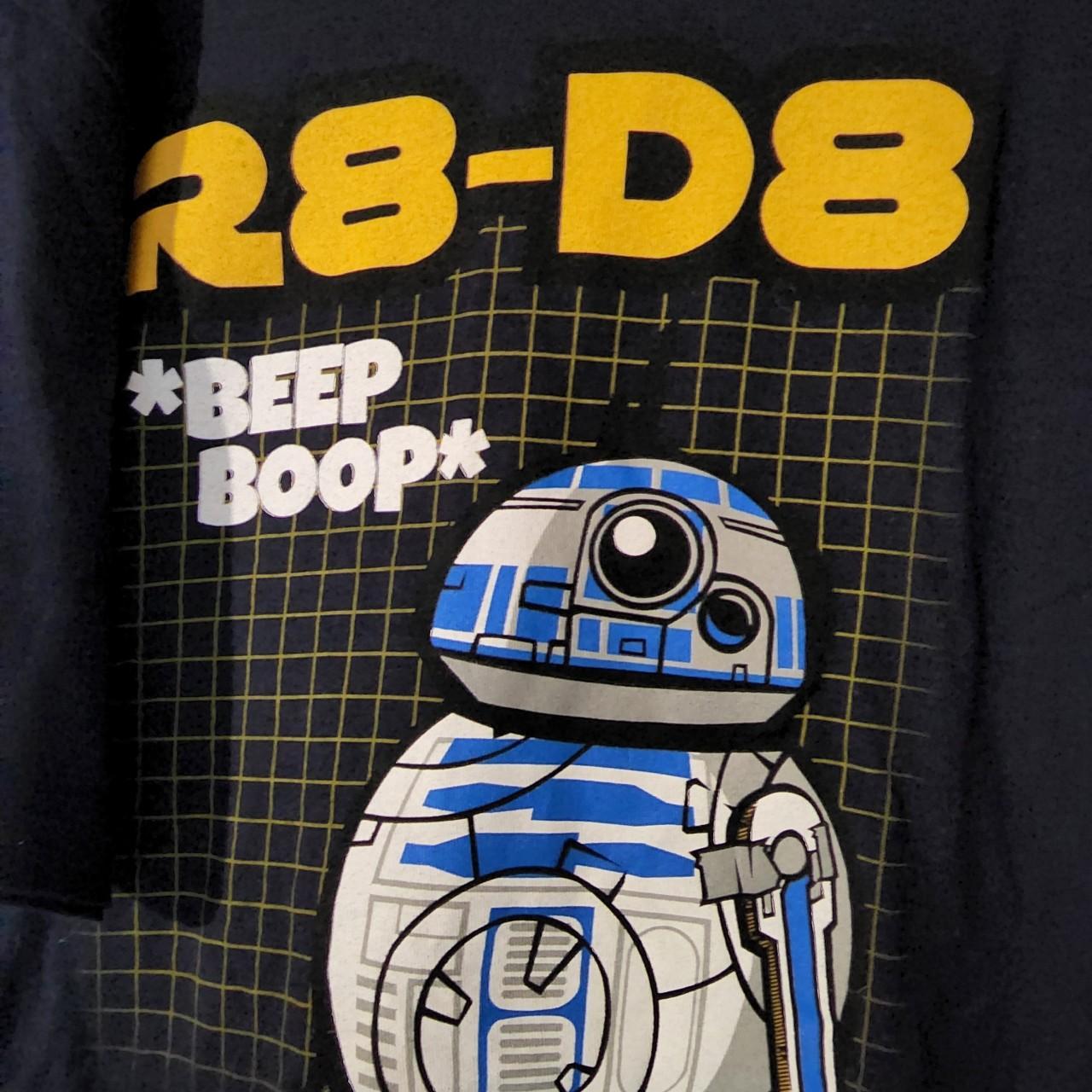R8-D8 Beep Boop Star Wars Shirt Size Large This is... - Depop
