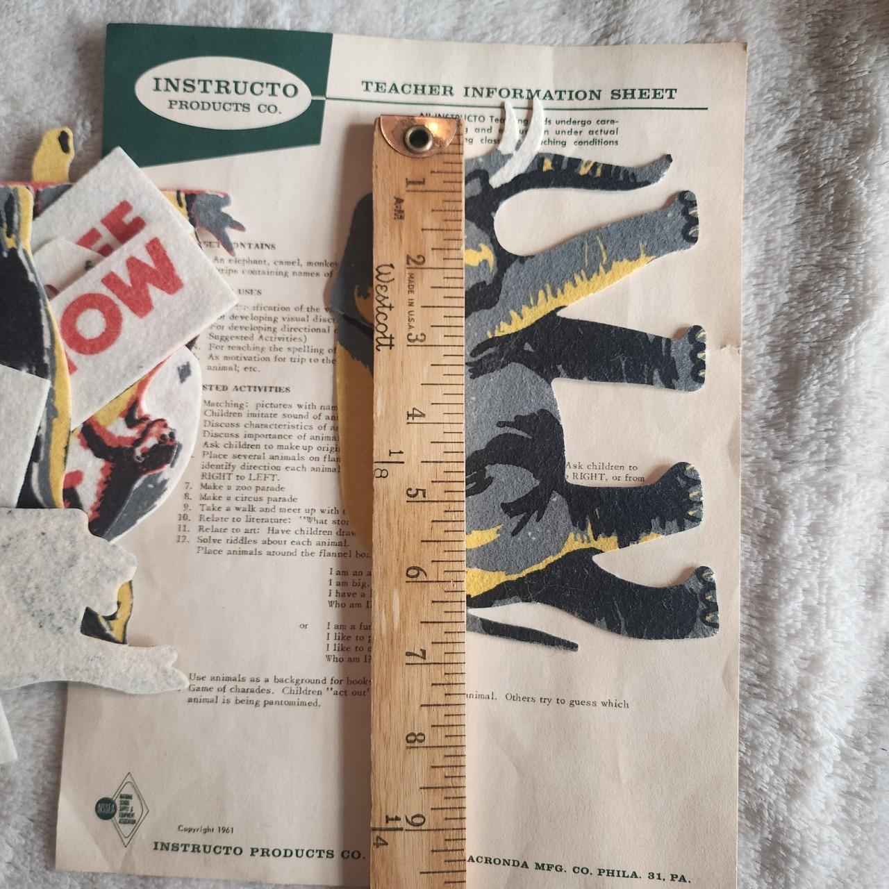 Vintage 1961 Instructo Flannelboard Story Cut-Out... - Depop