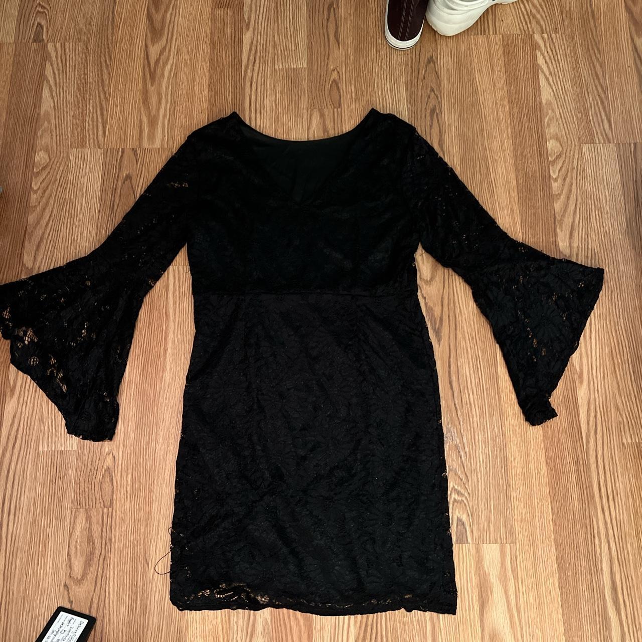 Black dress #vintage - Depop