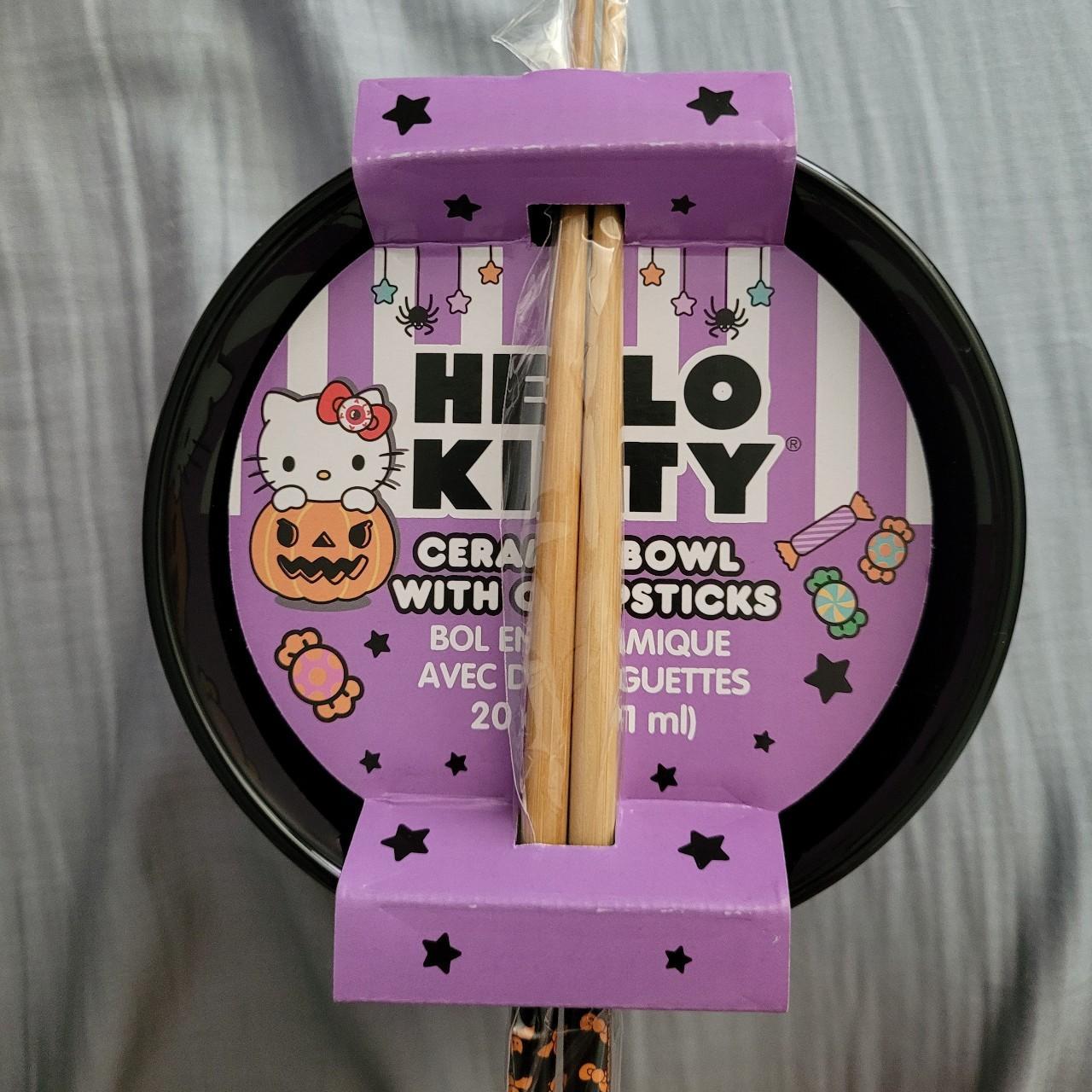 Halloween hello kitty ceramic bowl! #hellokitty... - Depop