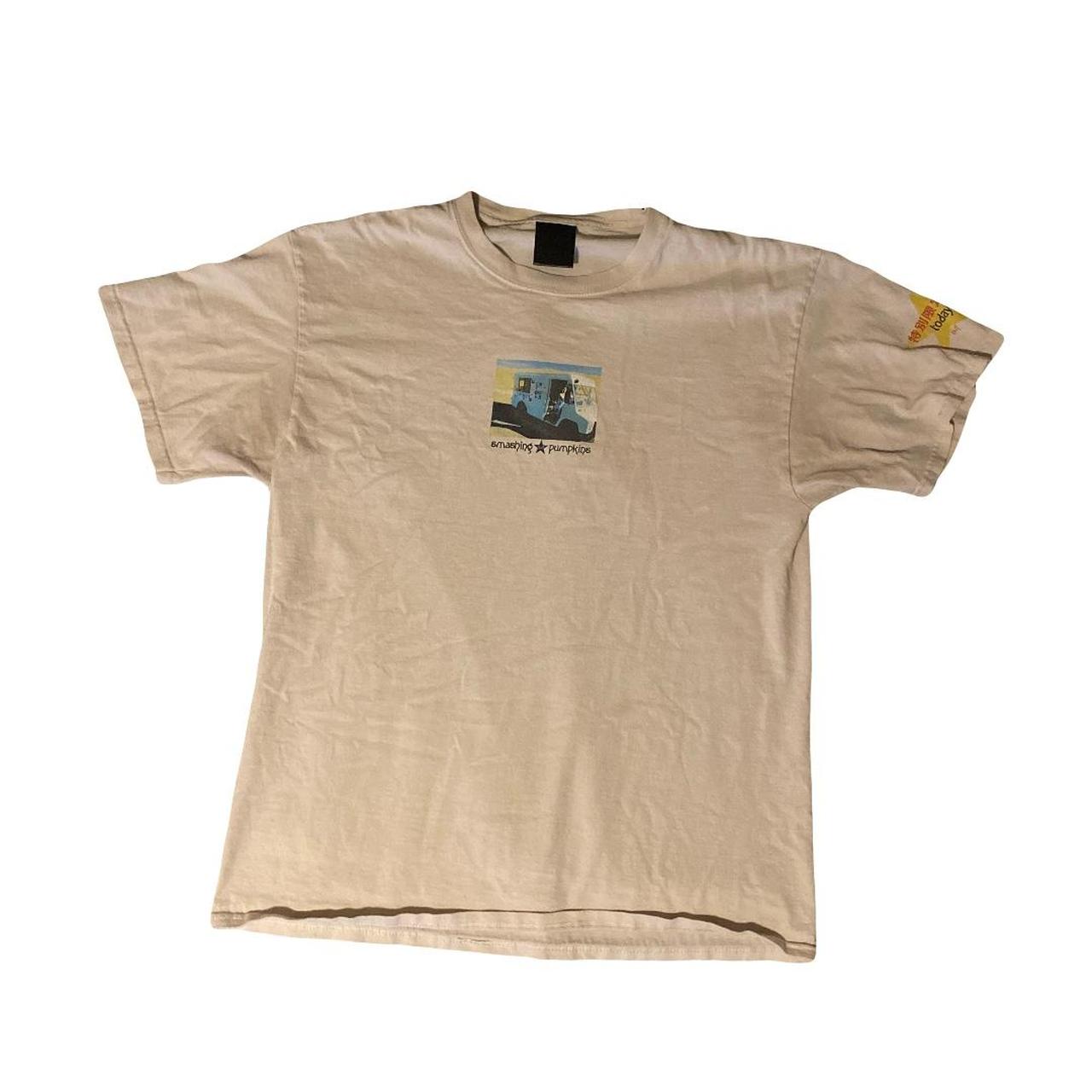 Huff • Smashing Pumpkins Tee Star logo on left... - Depop