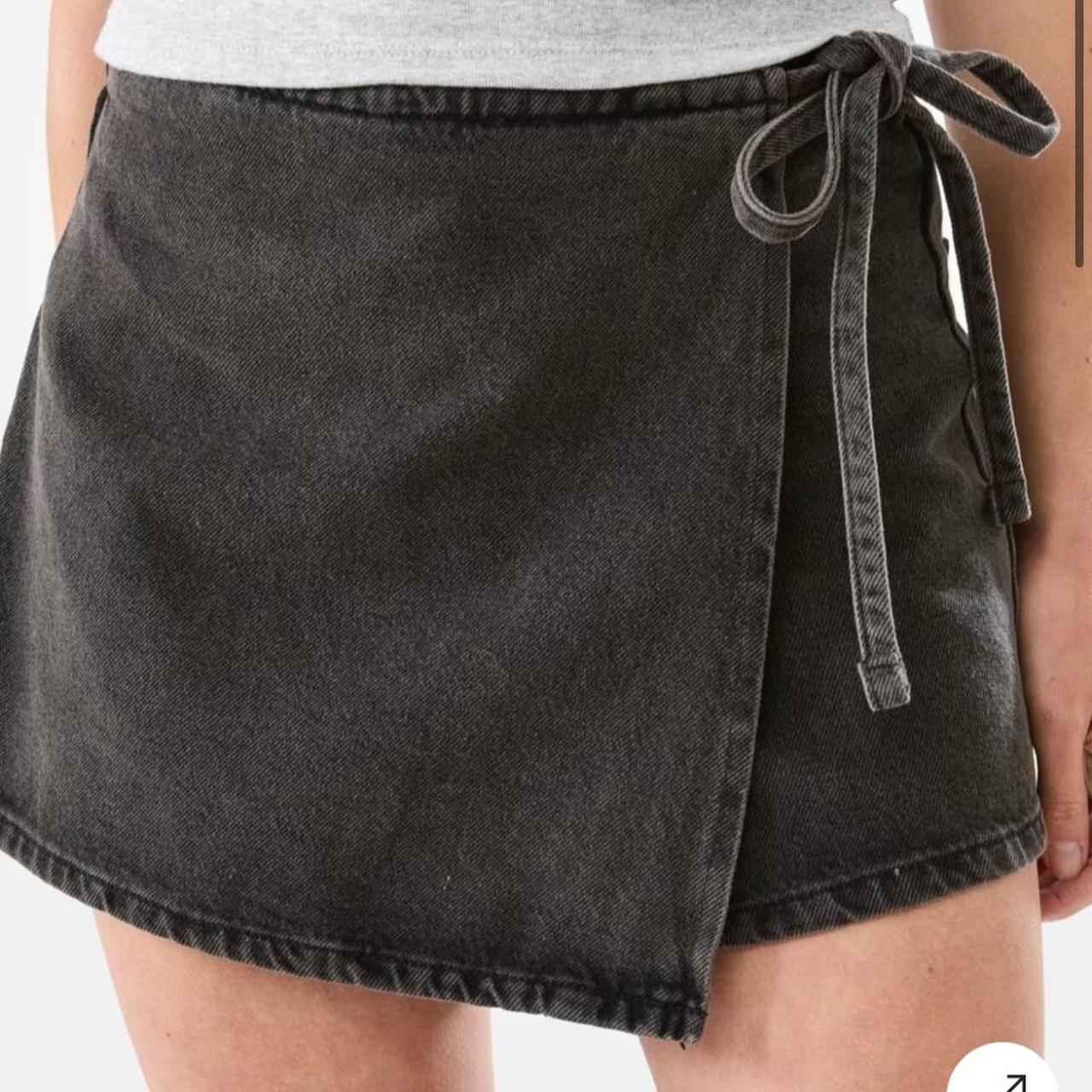 Kmart Denim Wrap Skort Brand new never worn Size... | Depop