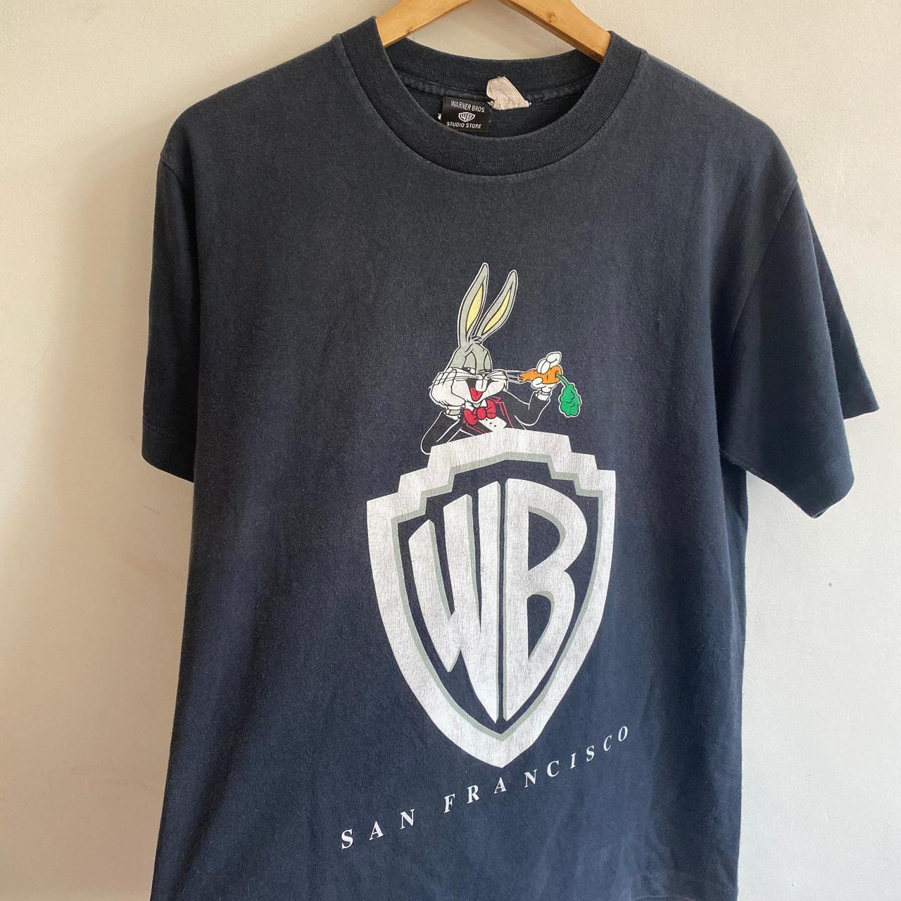 Warner Bros. Men's Black T-shirt | Depop
