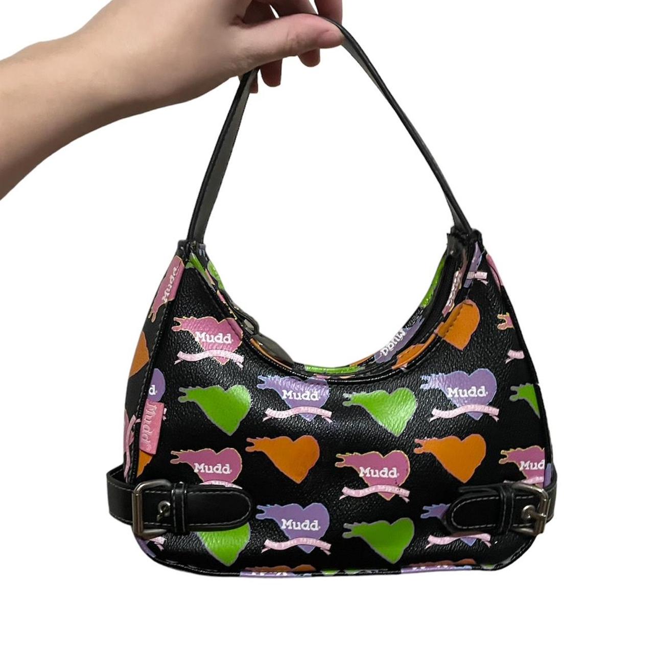 Y2K Mudd purse! Super cute with orange, green, pink... - Depop