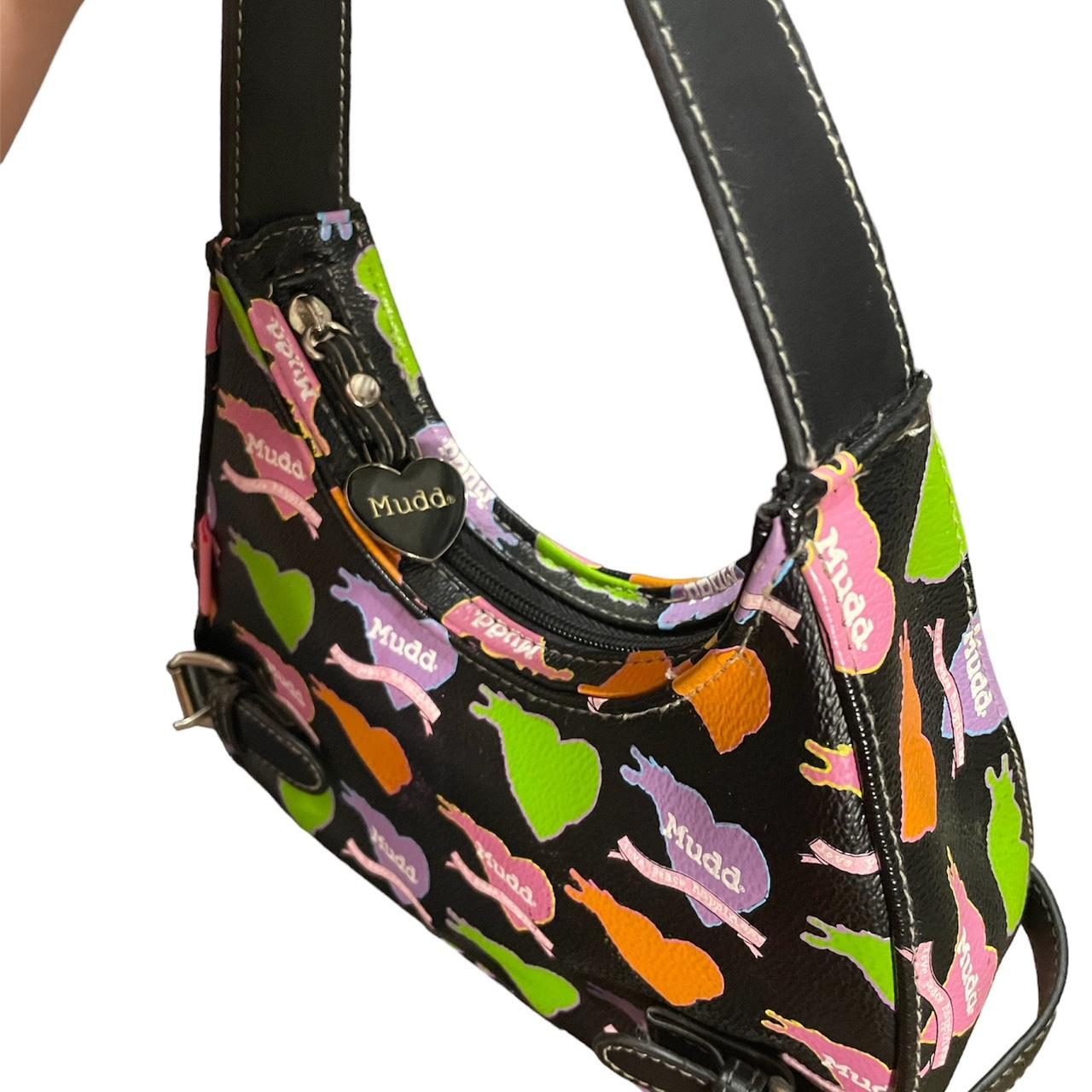 Y2K Mudd purse! Super cute with orange, green, pink... - Depop