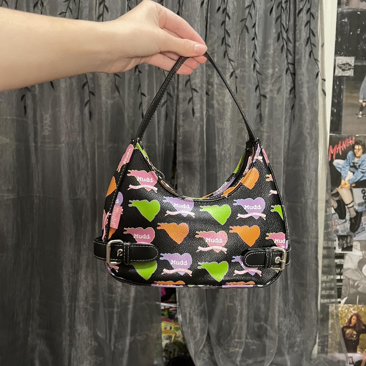 Y2K Mudd purse! Super cute with orange, green, pink... - Depop