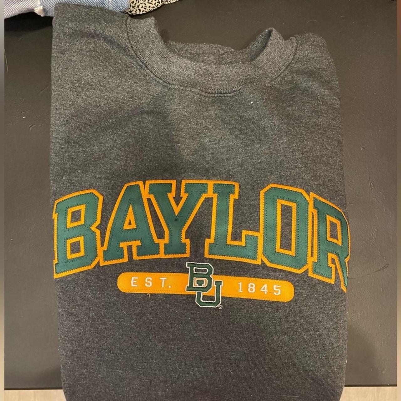 baylor college sweatshirt champion tag fall out but... - Depop
