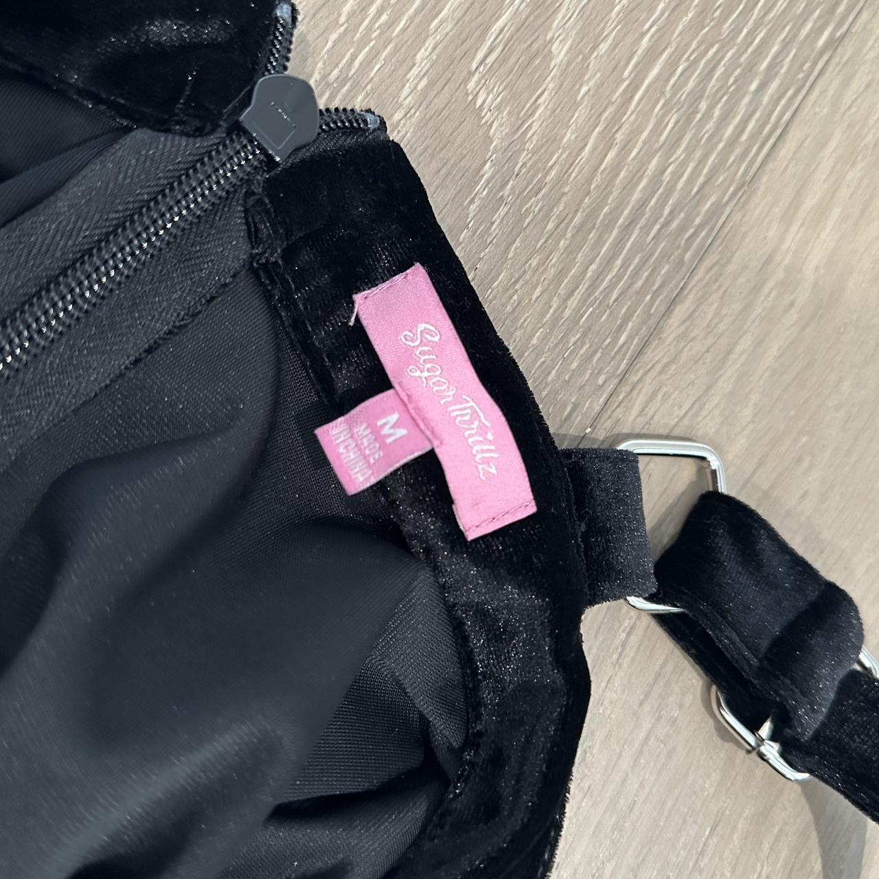 Dolls Kill Sugar Thrillz Panda Apron Dress Size... - Depop