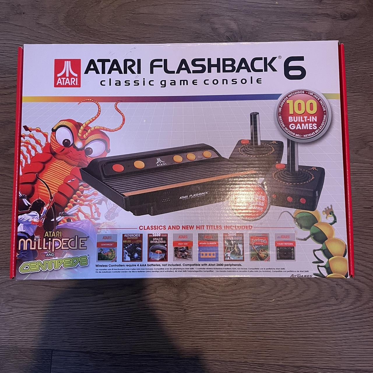 Atari flashback 6 gaming console new and sealed - Depop