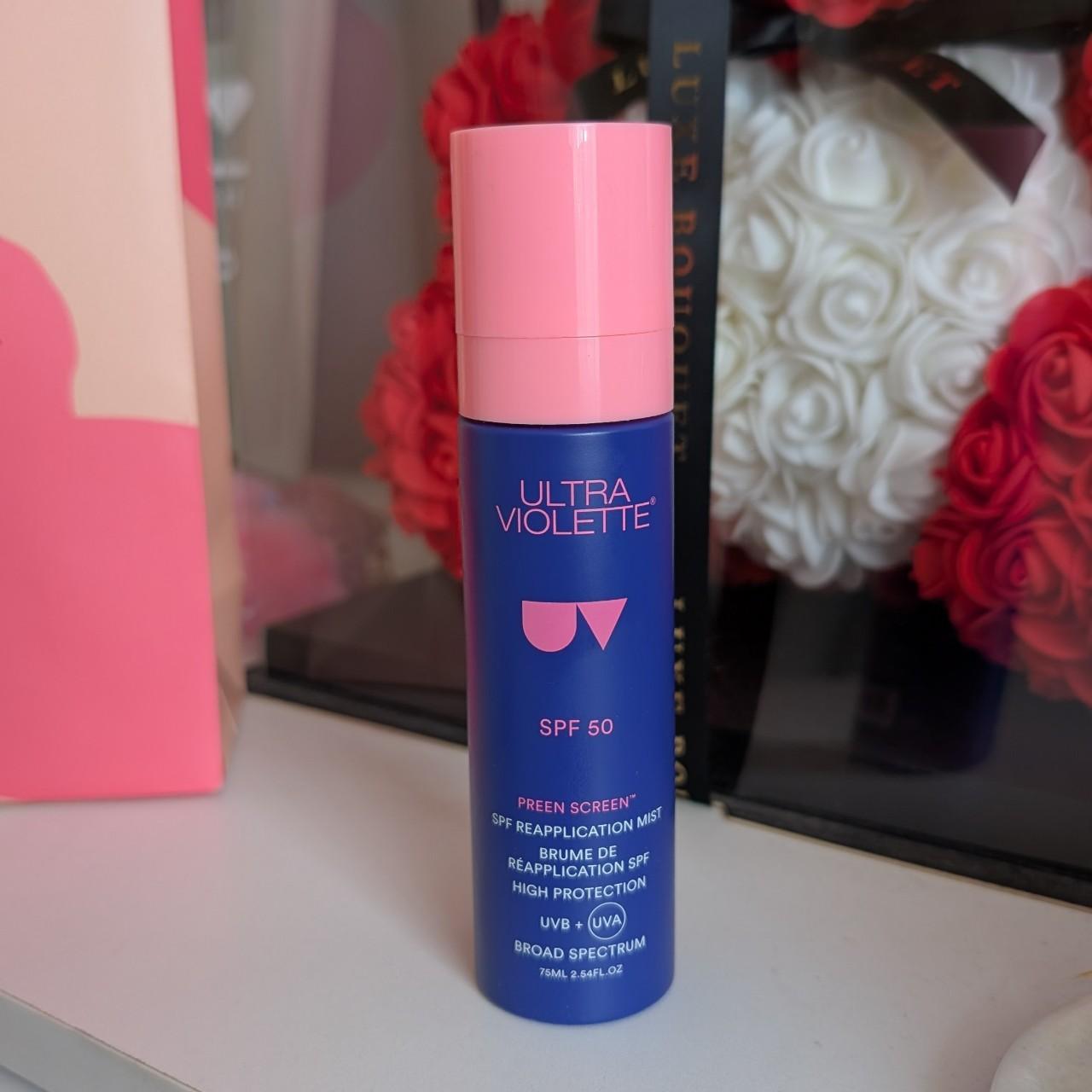 Ultraviolet SPF50 reapplication sunscreen mist... - Depop