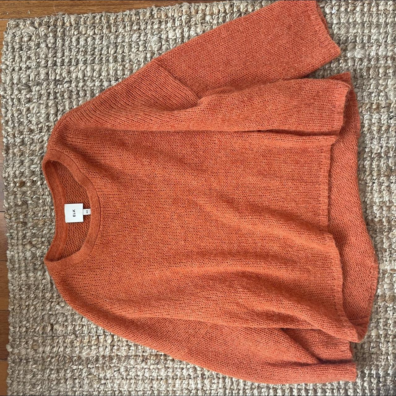 Gorgeous Elk Orange Knit XS/S but very oversized so... - Depop