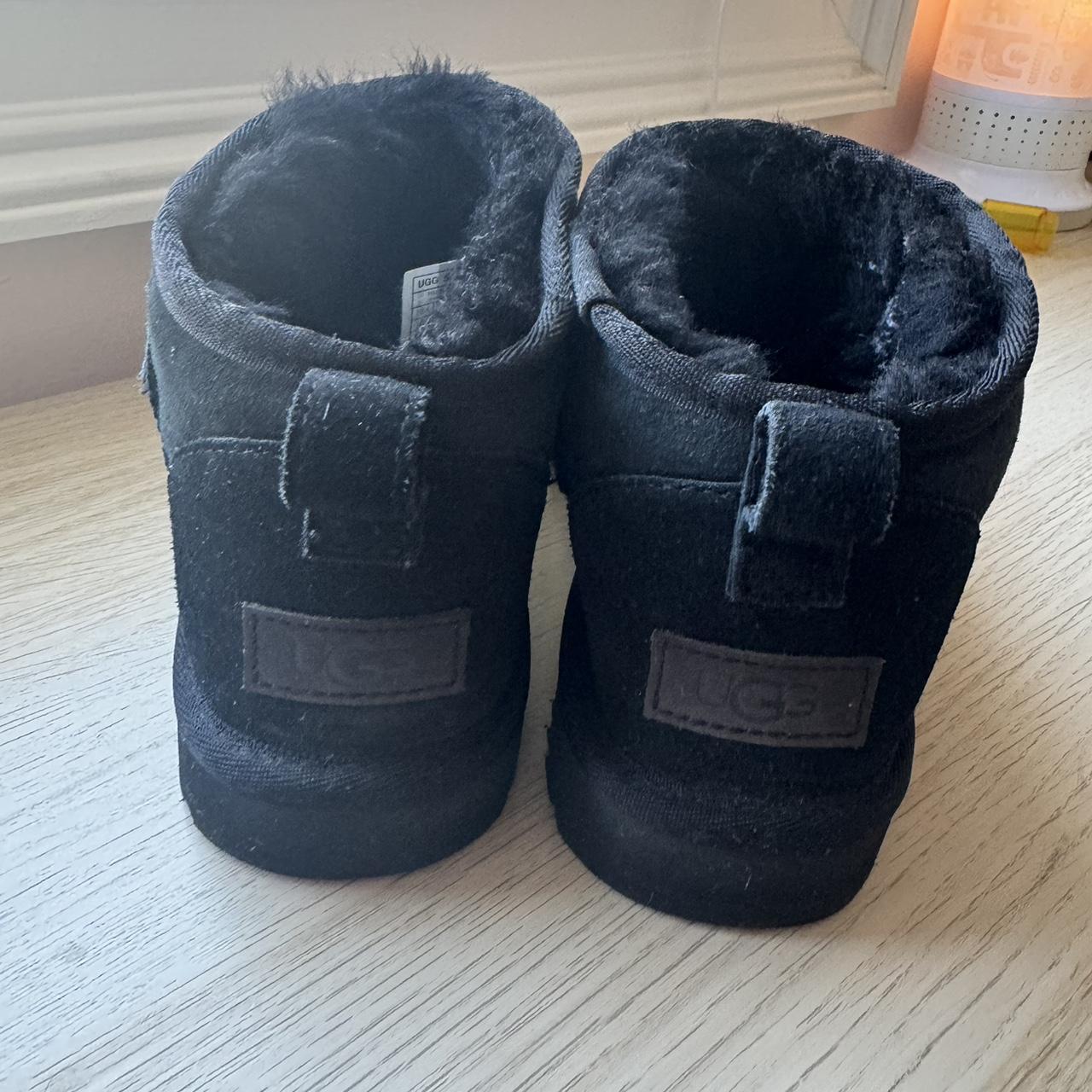 Black UGG classic ultra mini boots #UGGboots - Depop