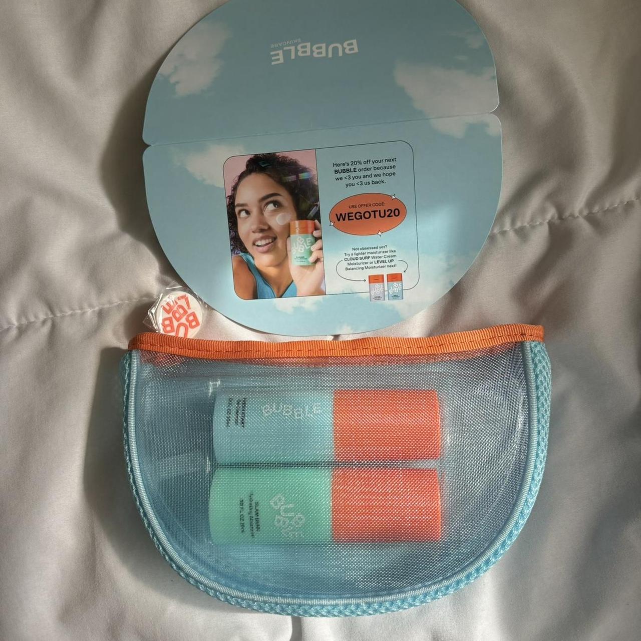 Bubble skincare duo set - Depop