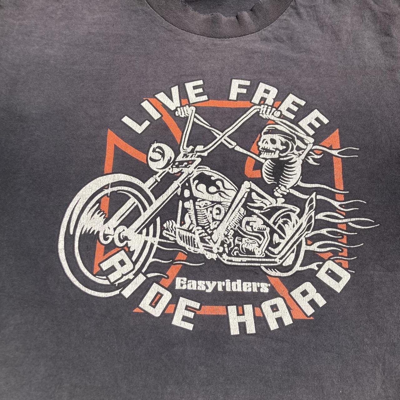 Vintage easy riders Harley Davidson type of shirt... - Depop